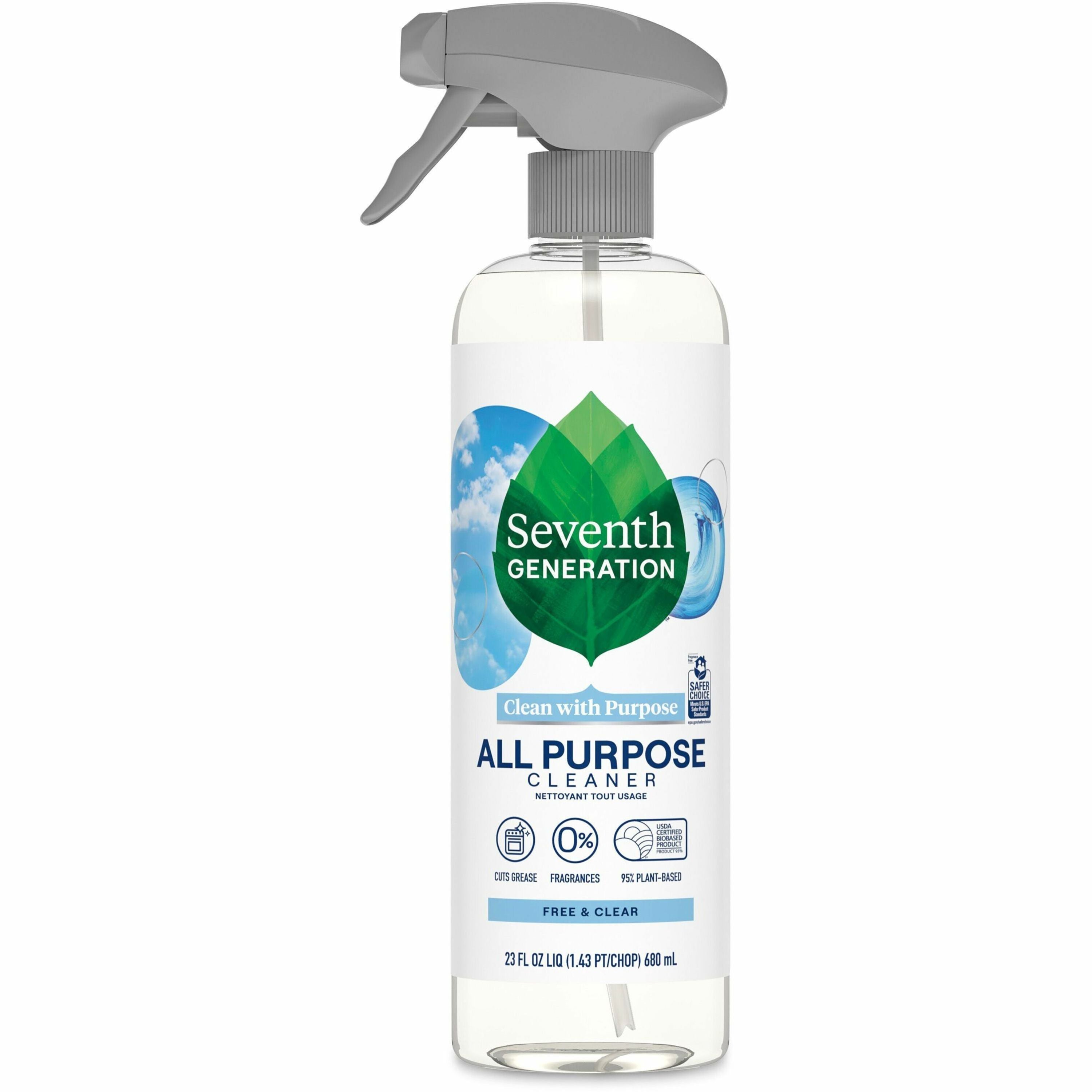 Seventh Generation All Purpose Cleaner - 23 fl oz (0.7 quart) - Fragra ...